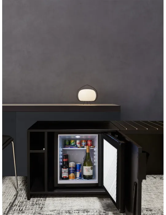 Kit for a sliding door mini bar in hotels